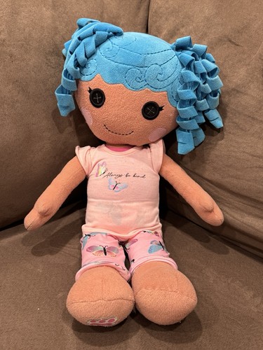 Build A Bear BAB Lalaloopsy Plush Doll Mittens Fluff 'N' Stuff Blue ...