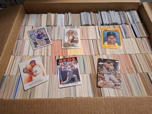 Sports Lot 5000+ Baseball Cards Mostly MLB 1960s-2020s Excellent ...