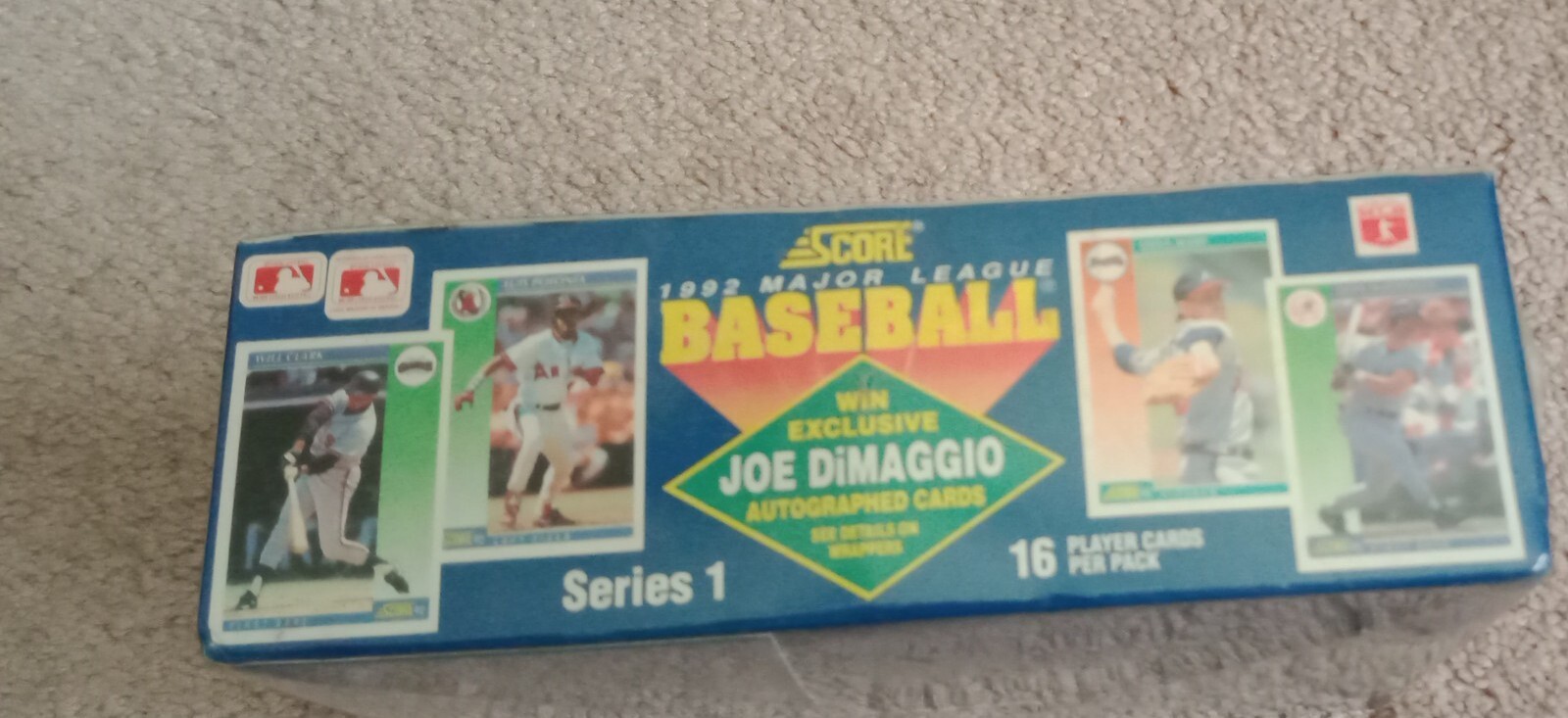 Score 1992 Major League Baseball Player Cards Series 1 Sealed Box | eBay