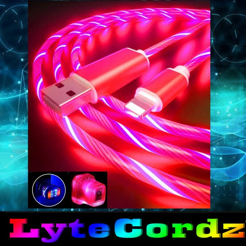 LYTECORDZ LED Lighted Light Up TYPE C Charging Charger Cable USB Cord ...