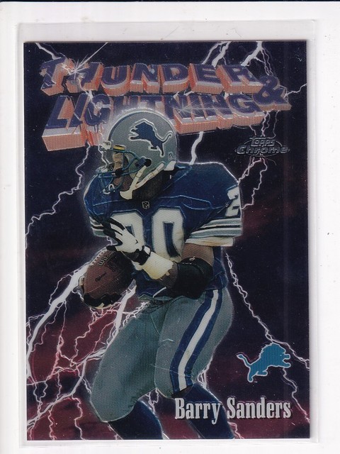 1997 Topps Chrome - Season's Best #6 Barry Sanders for sale online | eBay