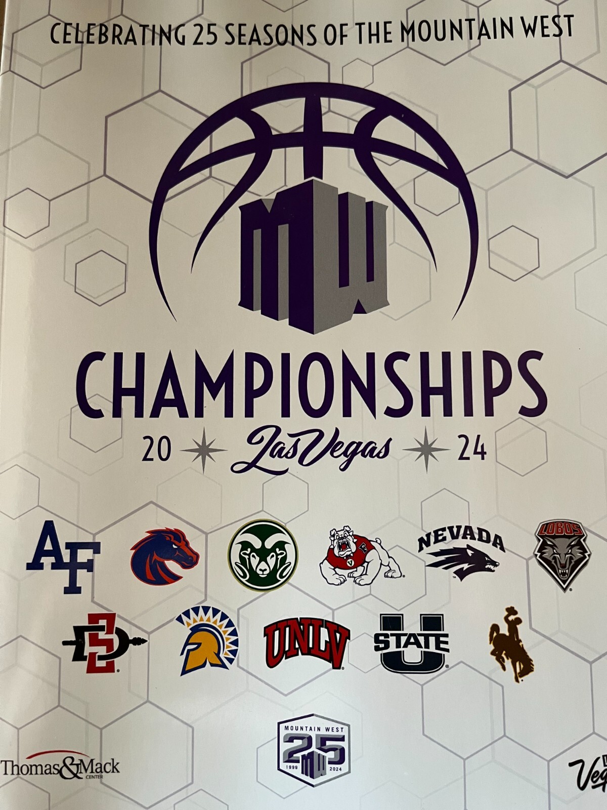 2024 MENS WOMENS MOUNTAIN WEST Basketball Tournament Program FINAL FOUR ...