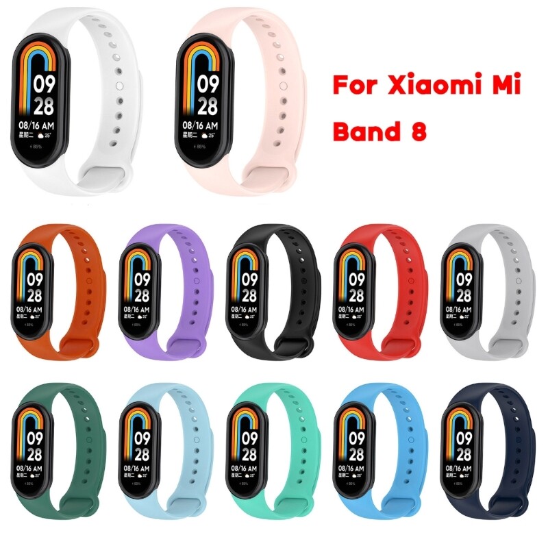 Silica-Strap for 8 Belt Smartwatch Fashion Bracelet Sport Wristband | eBay