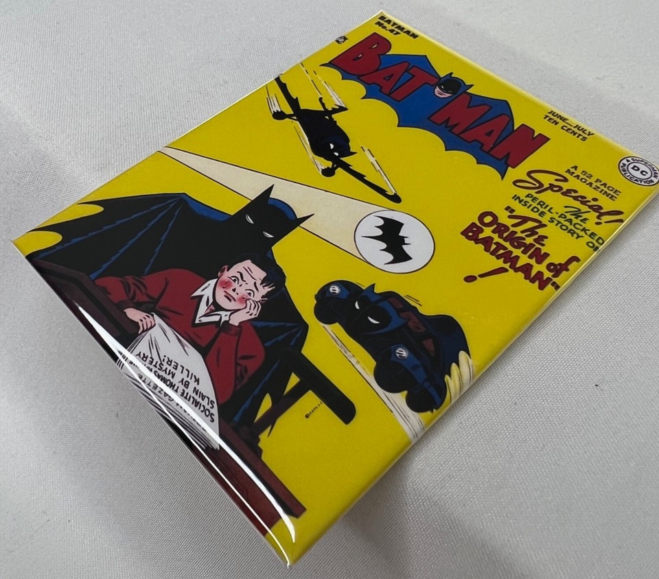 1948 Batman #47 Classic Cover Art Handcrafted Refrigerator Magnet (2.5 ...