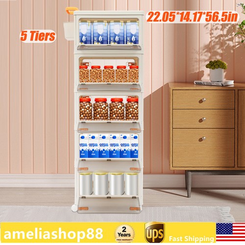 Foldable Storage Cabinet Foldable Movable Storage Box Collapsible ...