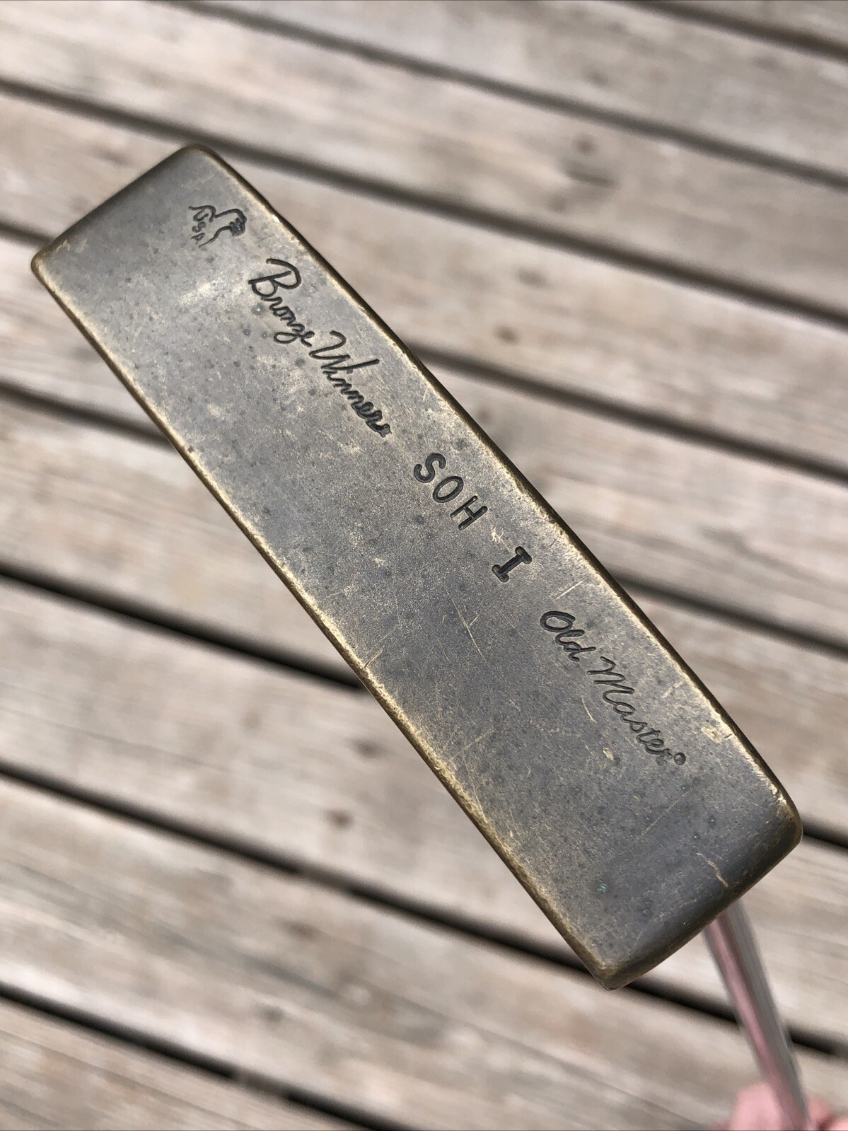 RH Old Master Bronze Winner Putter SOH 1 USA RARE! | eBay