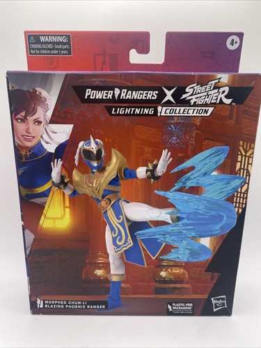 Power Rangers X Street Fighter Morphed Chun-Li Blazing Phoenix Ranger ...