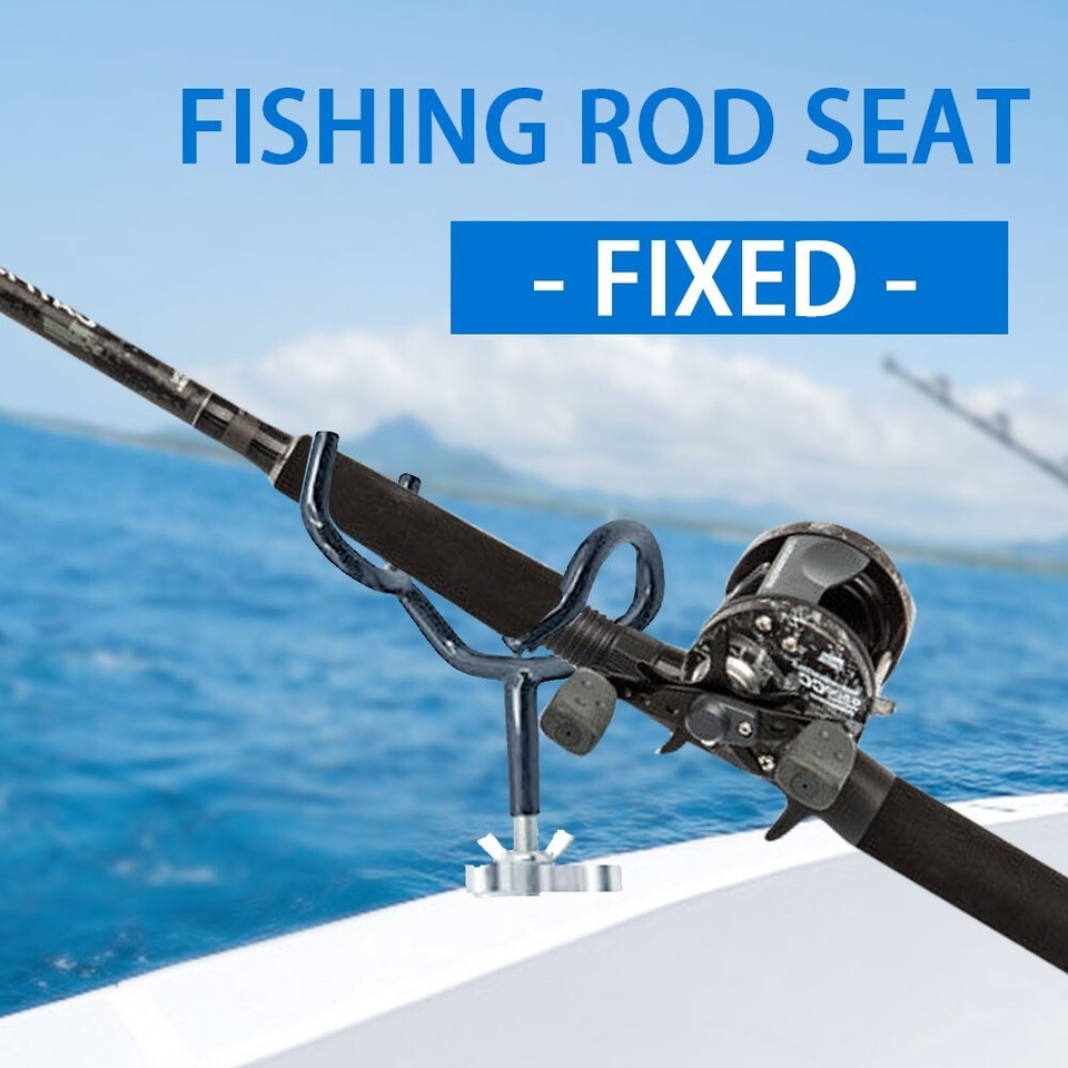 4X Sure Grip Steel 25 Degree Angle Rod Holder for Fishing Boat Rod Pod ...