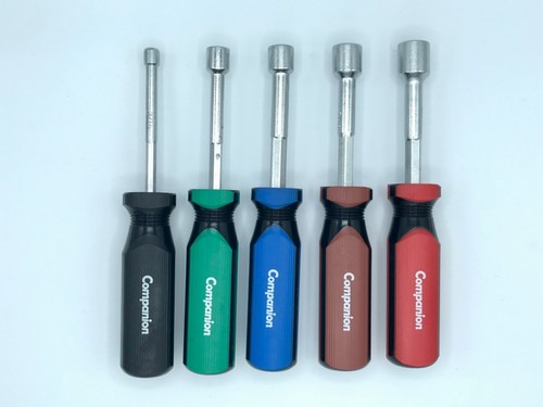 Companion by SEARS 5-Piece SAE Nut Driver Set 30528, Color Coded ...