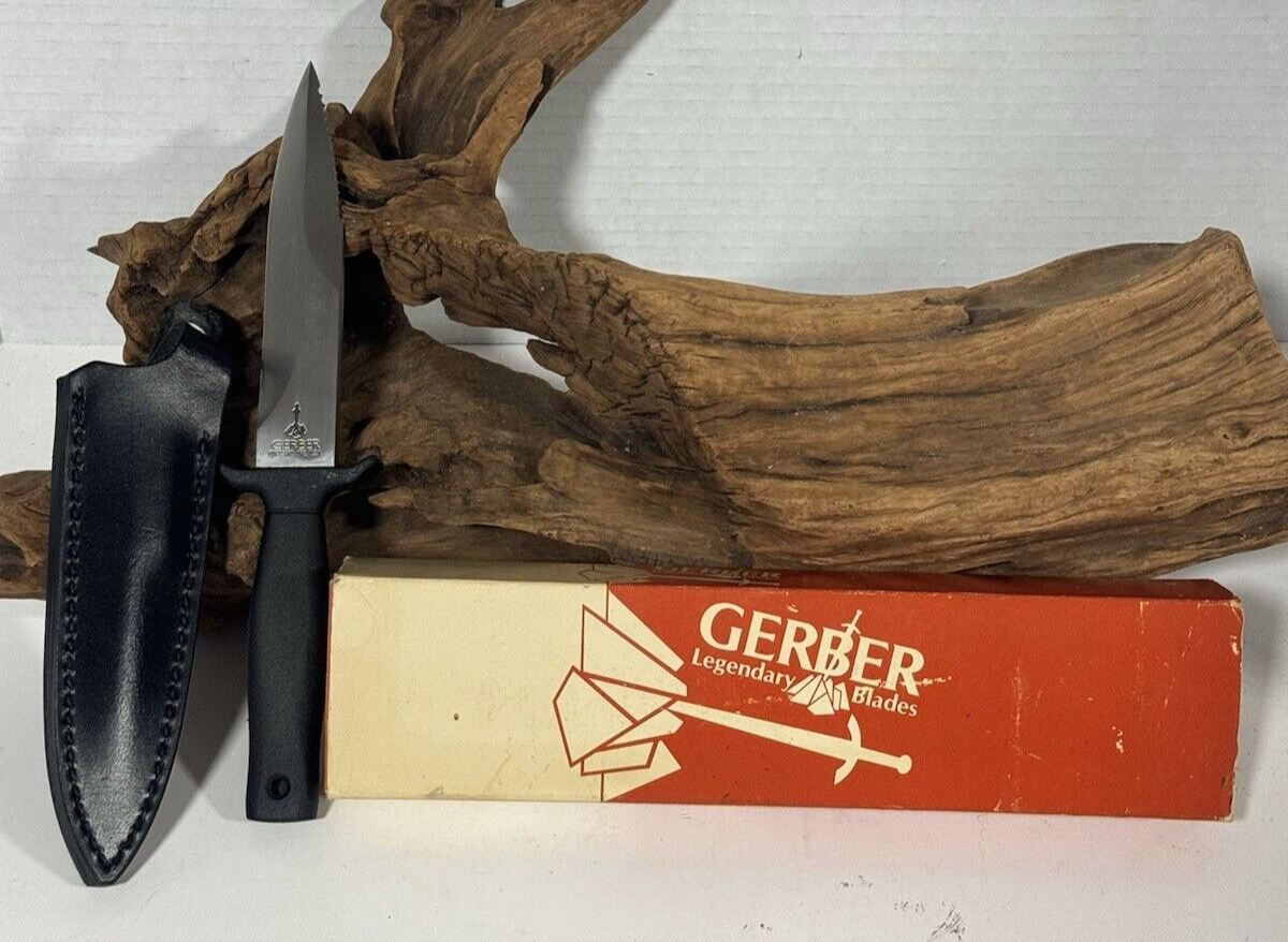 RARE/DISCONTINUED Gerber Command 1 Fixed Blade Knife W/ Original Sheath ...