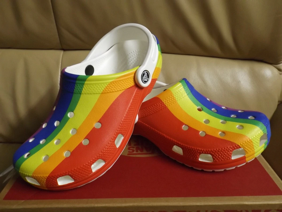 Classic Rainbow Dye Clog Crocs