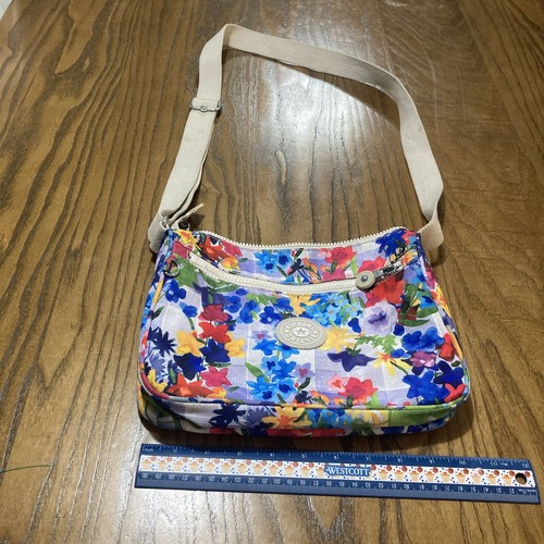 Kipling Crossbody Bag Multicolored Floral Print | eBay