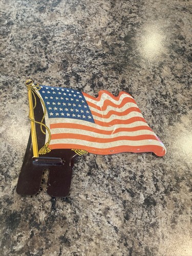 american flag license plate topper Vintage Rat Rod World War Ii Era | eBay
