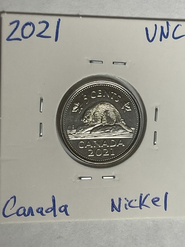 2021 Canada 5 cents Beaver Nickel coin Mint UNC Free Shipping | eBay