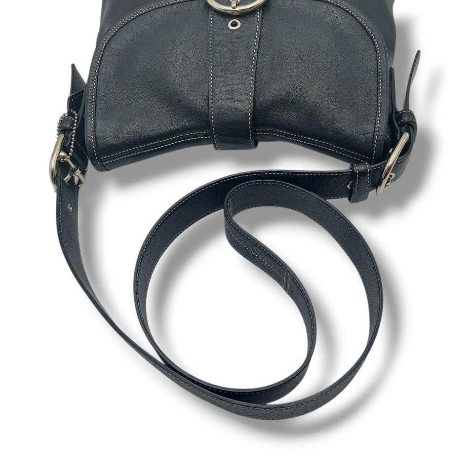 Coach Soho Leather Shoulder Bag Black Authentic Rare Model 9480 ...