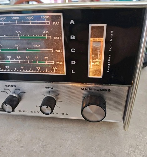Working HEATHKIT Model: GR-64 Vacuum Tube 4 Band Shortwave Radio | eBay