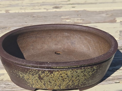 Interestingly Glazed Sara Rayner Bonsai Pot | eBay