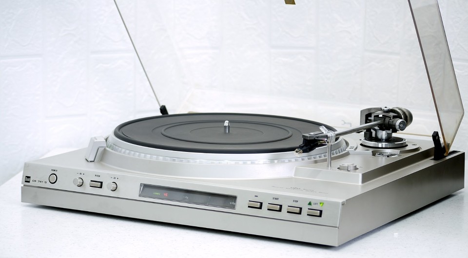 Dual CS 741 Q ULM Direct Drive Turntable TKS 390 E! Serviced + 1 year ...