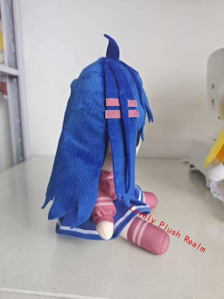 Miside Fumo Plush Doll kind Mita Sitting Stuffed Toy w/Badge Plushie ...