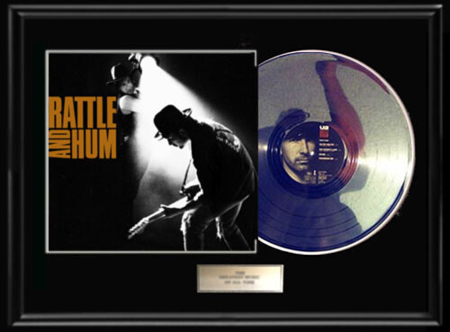 U2 Rattle And Hum Album Cover