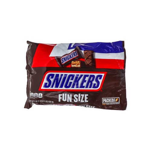 Snickers Fun Size Chocolate Candy Bars Big Bag 30 Count - 18.71 oz | eBay