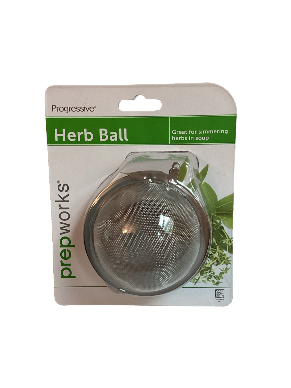 Progressive PrepWorks ~ Stainless Steel Herb Ball, 3" Tea Soup Homebrew ...