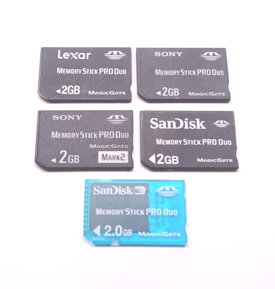 Memory Stick Pro Duo MagicGate Card for Sony PSP Cybershot 1 2 4 8gb ...