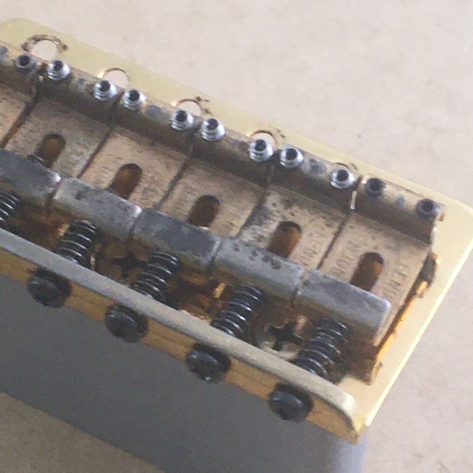 1996 Fender American Vintage USA Lefty Tremolo Strat Bridge SRV ...
