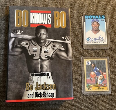 Bo Knows Bo: Bo Jackson Autobiography 1ST EDITION HC Printed Autograph ...