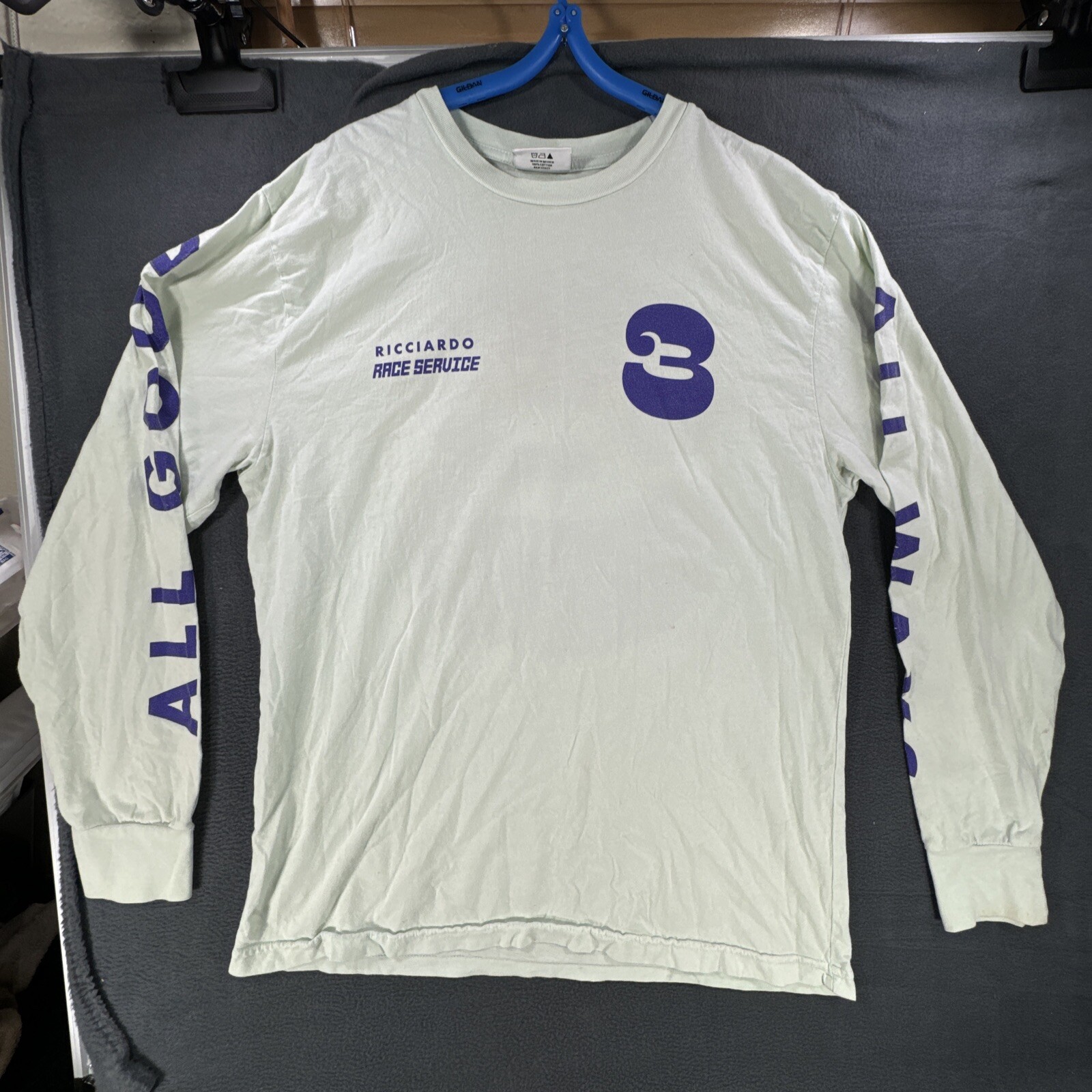 Daniel Ricciardo RIC3 Long Sleeve All Good All Ways S… - Gem