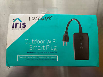 Iris Outdoor WiFi Smart Plug 120-Volt Black Smart Plug B17 | eBay
