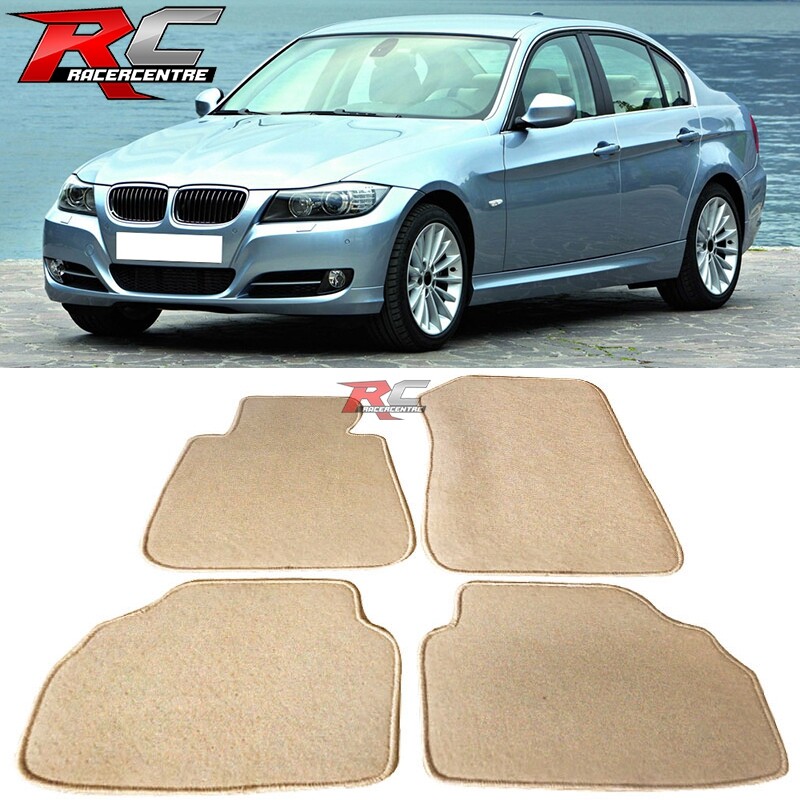for 06-11 BMW E90 3 Series Floor Mats Carpet Front & Rear Nylon 4PC ...
