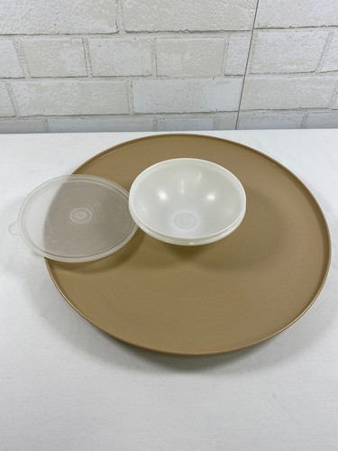 Vintage Tupperware Dip-n-Serve Chip And Dip Veggie Tray | eBay