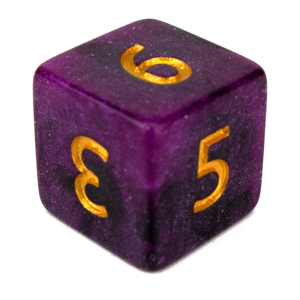 D6 Poly Dice (Select Colour) * Premium 6 Sided RPG D&D DND Dungeons ...