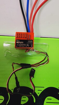 Vintage RC Part NOVAK 410 M-5 HIGH FREQUENCY MEGAFET ESC (USED UNTESTED ...