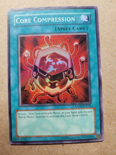 Core Compression ANPR-EN052 Unlimited Edition Super Rare LP Holo Foil Yugioh | eBay