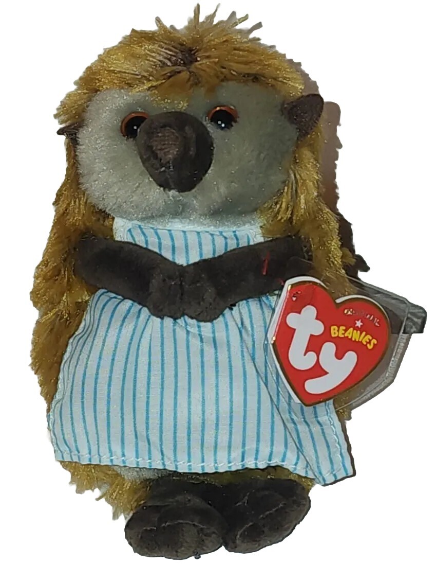 Ty Beanie Baby MRS TIGGY WINKLE the Hedgehog (Peter Rabbit) 5" MWMTs ...