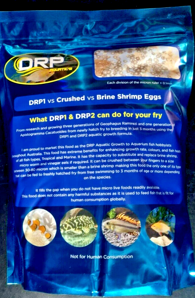 DRP 2 Aquatic Growth Formula – Freshwater & Marine fish food Repashy ...