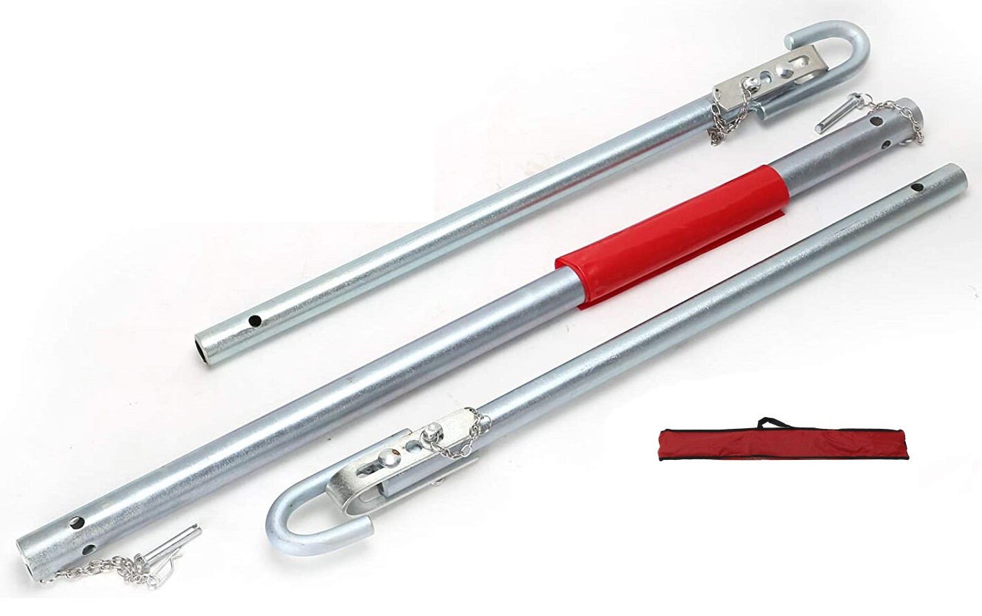 TOW POLE 2 TON CAR VAN RECOVERY TOWING BAR 2000KG IN CARRY BAG HEAVY ...