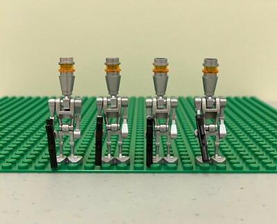Lego Star Wars silver Assassin droids with blasters! Lot of 4 | eBay