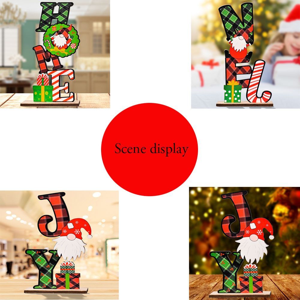 DIY Gifts Rudolph Doll Ornaments Xmas Faceless Doll Christmas ...