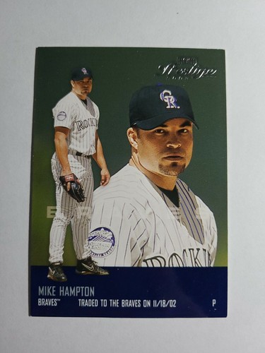 MIKE HAMPTON 2003 PLAYOFF PRESTIGE BASEBALL CARD # 103 D5746 | eBay