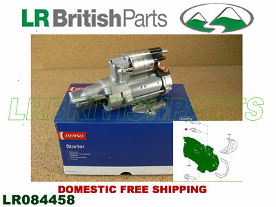 LAND ROVER STARTER MOTOR DISCOVERY SPORT LR2 EVOQUE LR084458 2.0L 16V ...