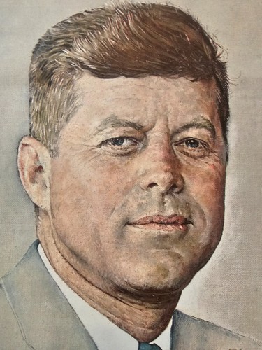 John Fitzgerald Kennedy (Norman Rockwell) 35th President of the United ...