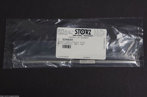 Karl Storz 224820 Sheehy House Straight Chisel With Footplate 6mm x ...