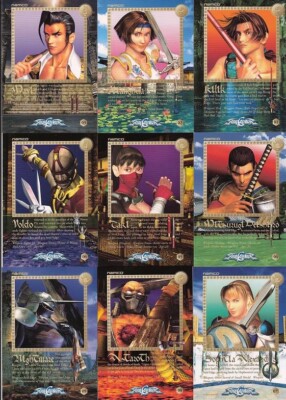 Soul Calibur Video Game Trading Cards "Revival Version" Mini Sub Set of ...
