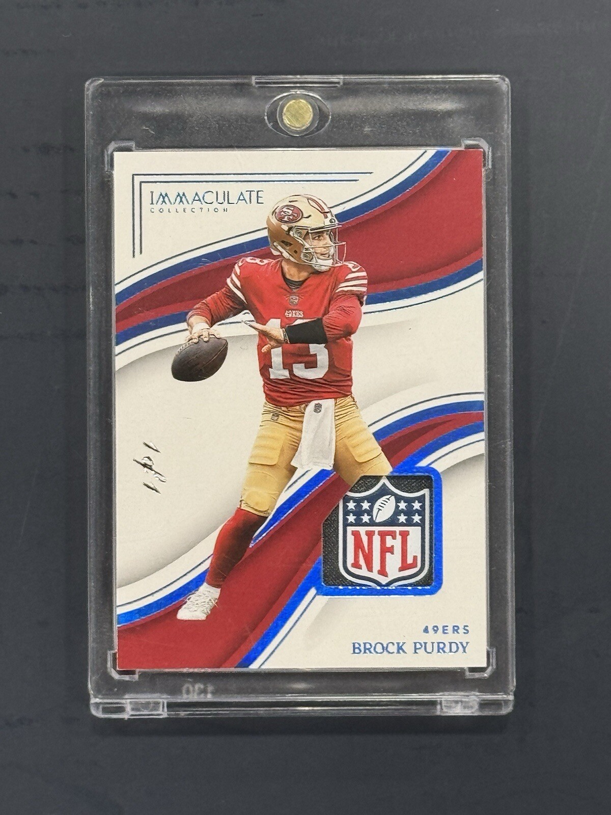 2023 Panini Immaculate Brock Purdy Shield Patch 1/1 San Francisco 49ers ...