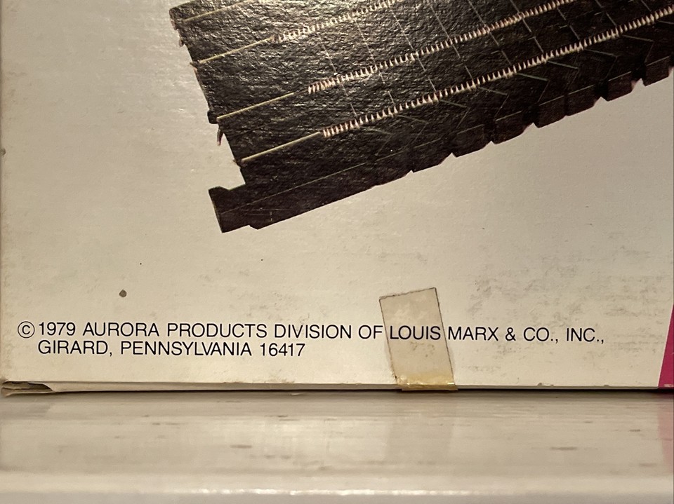 AURORA AFX 36" FLEX TRACK ROADWAY W/ BANK SUPPORTS NO 2532 NOS 1979 NEW ...