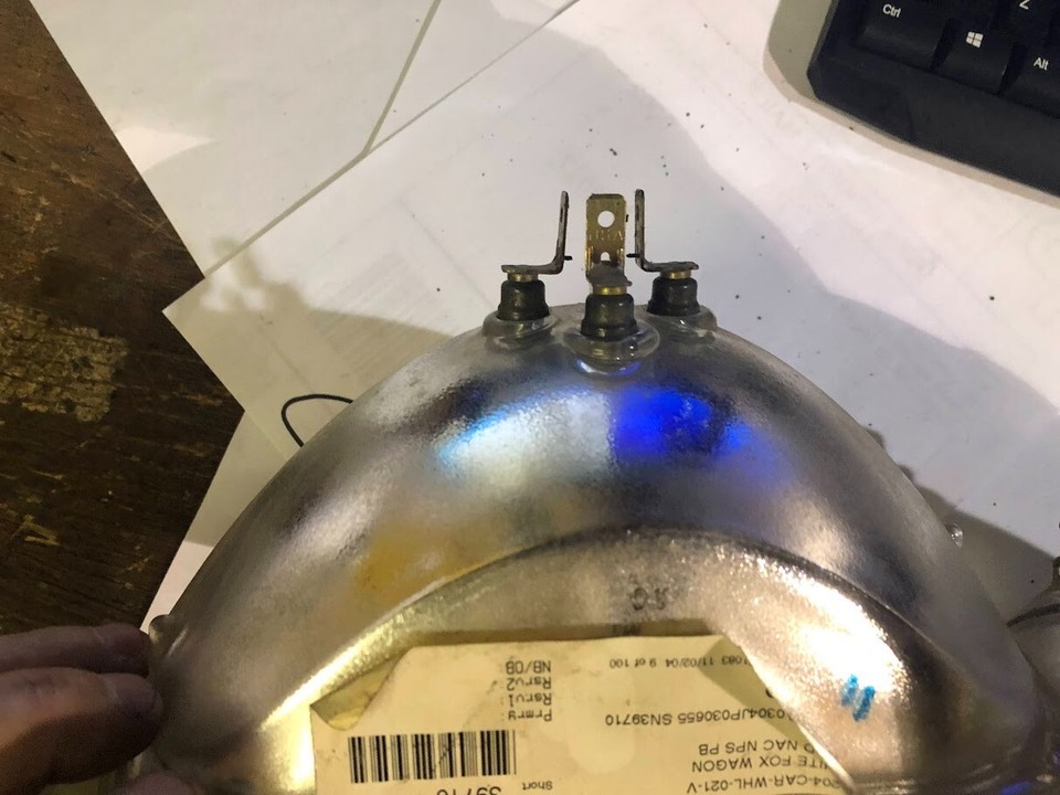 Halogen Sealed Beam Hi / Low Beam Glass Headlights Headlamp Light Bulbs ...