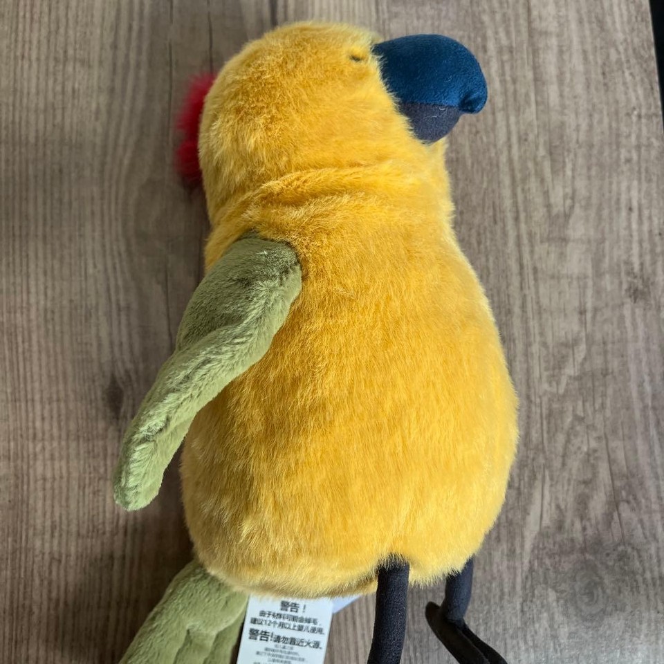 jellycat Budgeby Parrot | eBay